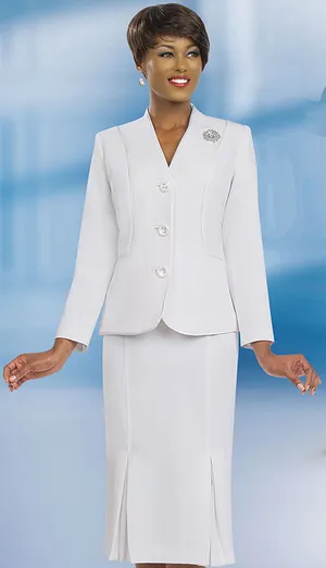 White Church Suits - Divine Style & Stunning White Suits For Women