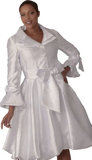 Dress to Bless: White Church Dresses for the Faithful